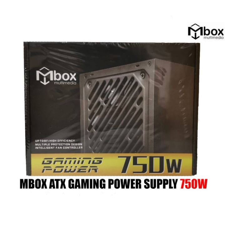 (Stock Ready)MBOX ATX Gaming Power Supply 750W For Desktop Computer ...