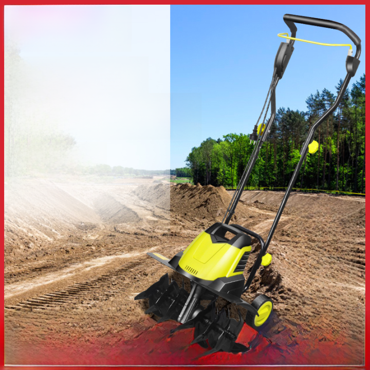 Electric Ground-Turning Soil-Loosening Handy Gadget Micro-Tiller Small ...