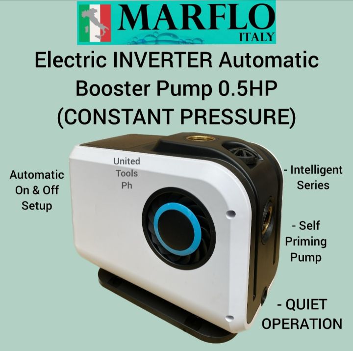 MARFLO Electric INVERTER Automatic Booster Water Pump CONSTANT PRESSURE ...