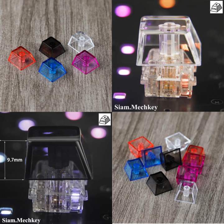 พร้อมส่ง ของแท้ 5สี คีย์แคปใส เปล่า วัสดุ PC คุณภาพดี CHERRY profile R4 ...