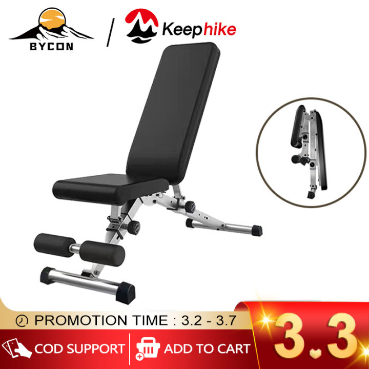 BYCON Multifuction foldable dumbbell bench, High quality material ...