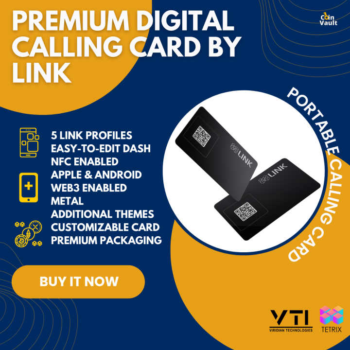 Premium DIGITAL CALLING CARD by LINK | Coin Vault PH | Lazada PH