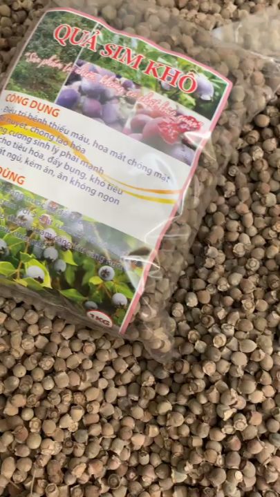 Combo 5kg quả sim rừng chín sấy khô, sim chín phơi khô, khô ngon ngọt ...