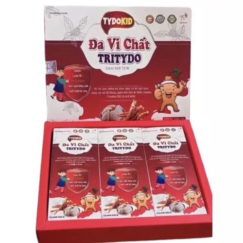 ĐA VI CHẤT TRITYDO TYDOKID ĐẠM NHI TEW hộp 18 gói hỗ trợ bé ăn ngủ ngon ...