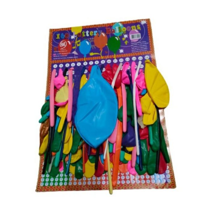bunot balloon / lottery 160pcs/ pad | Lazada PH