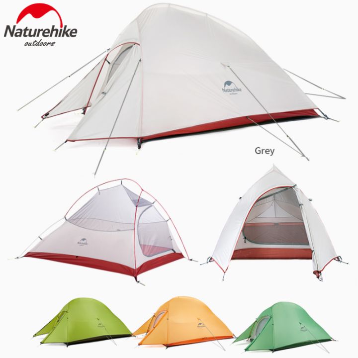 Naturehike Cloud Up Series Camping Tent 1-3 People Upgraded Tent Outdoor Ultralight Waterproof ...