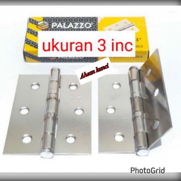 Engsel 3 Inch Stainless Tebal Engsel Pintu Engsel Jendela Stainless ...