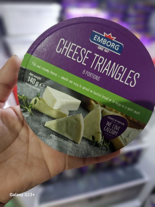 emborg Cheese Triangle | Lazada PH