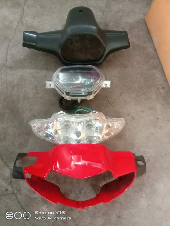 HEADLIGHT SET WAVE ALPHA OLD 100/110💝🇮🇹🇮🇹 | Lazada PH