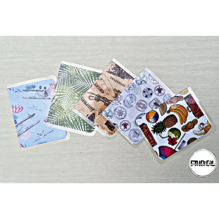 1pc. (3.5" x 2.6") 150gsm Cute Printed Paper-Laminated Wallet Divider ...