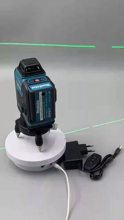 Makita laser level for construction 12/16 Line 4D 360° laser meter ...