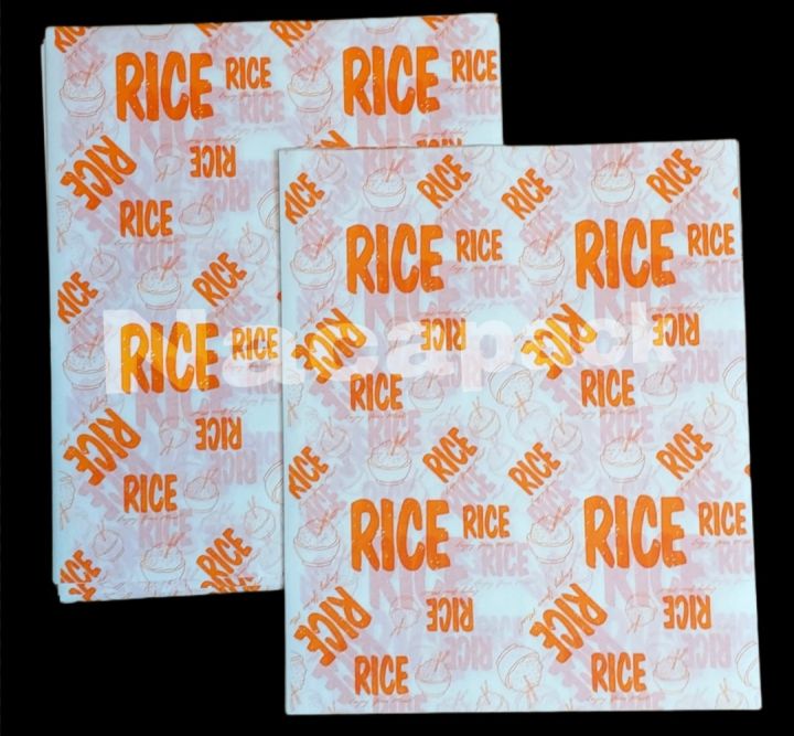 Kertas Nasi | MG PAPER LAMINASI | KERTAS KFC MOTIF | Lazada Indonesia