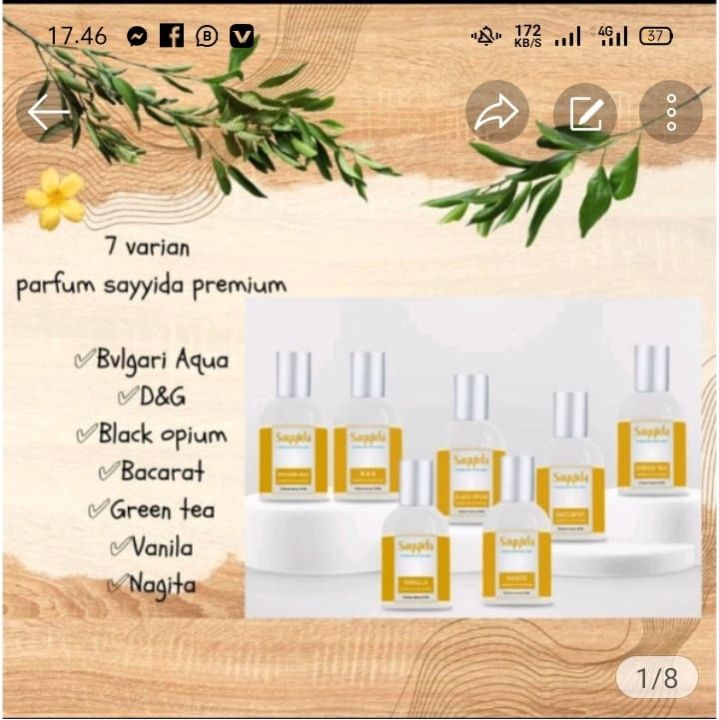 PARFFUM SAYYIDA non-alkohol 100% Original BPOM | Lazada Indonesia