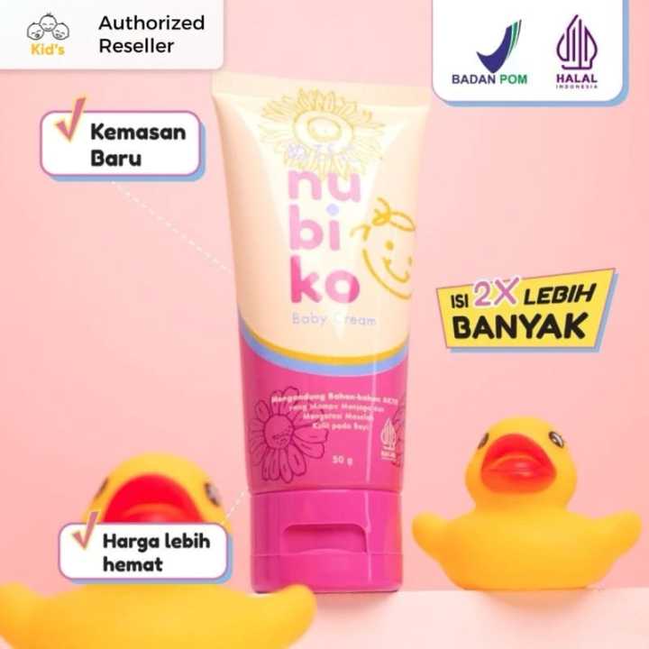 NUBIKO Baby Cream Penghilang dan Mencerahkan Bekas Luka Pada Anak 50gr ...
