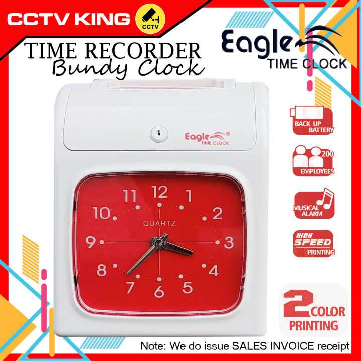 Eagle Time Clock Bundy Clock w/ Free 100 pcs Time Card, Time Recorder ...