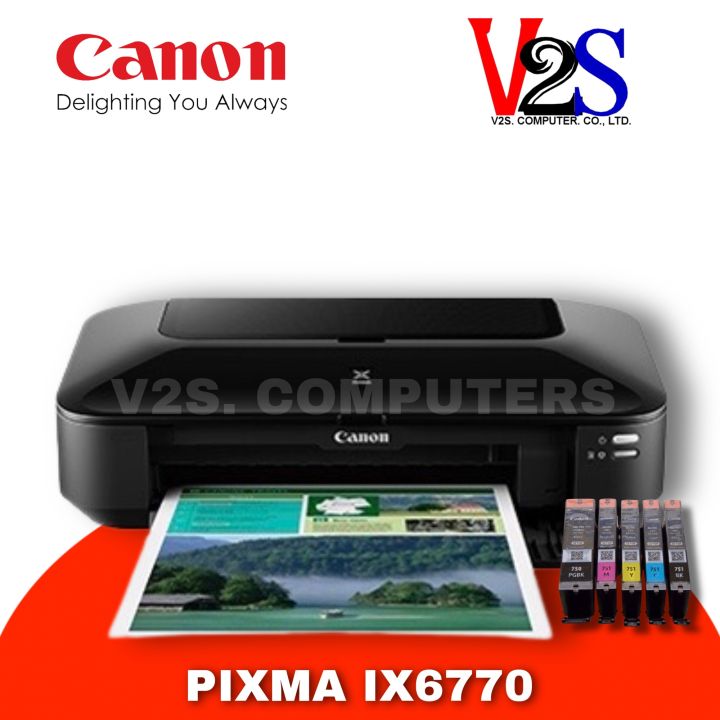Printer (ปริ้นเตอร์) Canon Pixma IX6770 A3 | Lazada.co.th