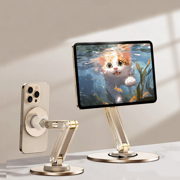 Piple | ที่วางโทรศัพท์แบบแม่เหล็ก สามารถพับได้ ปรับได้ 360° สำหรับ iPad ...