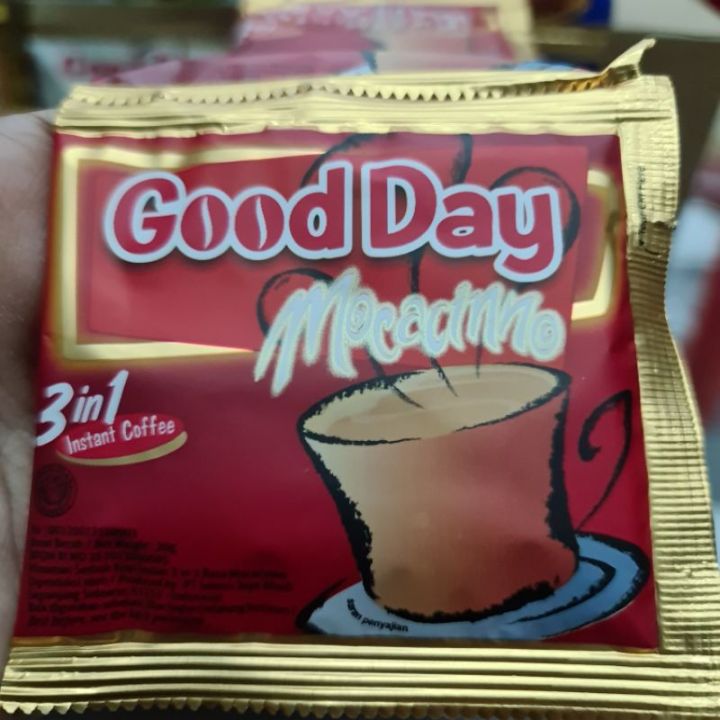 GOOD DAY COFFEE 3 IN 1 MOCACINO ( 20 GRAM X 10 SACHET ). EXPAIRD 2024 ...