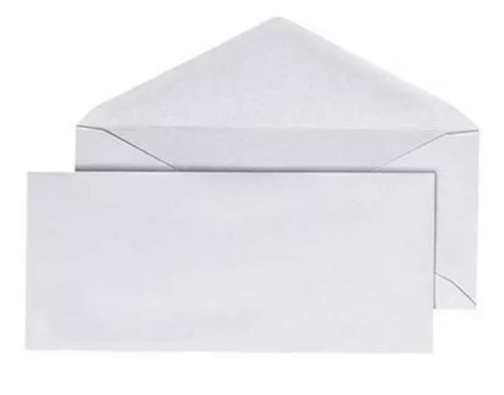 White envelope white mailing envelope (Sobre) available 50 pcs in 1 ...
