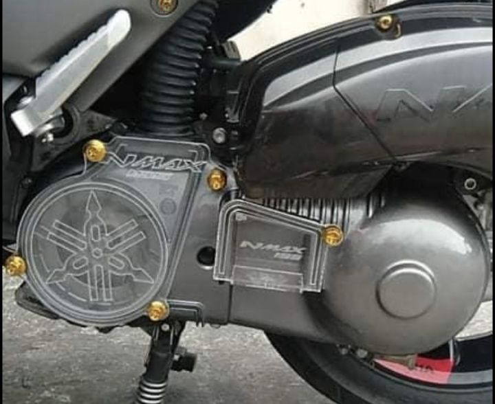 NMAX V1 PULLEY COVER AND BELT VIEW SMOKE AND CLEAR | Lazada PH