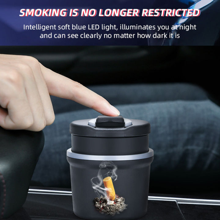 Car Ashtray Garbage Coin Storage Cup Container Ash Tray Styling ...