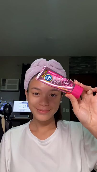 LBLS Sunscreen Cream SPF 90+ High Protection UV Plus 60ml Tinted Beauty Sunblock for Face Skin ...