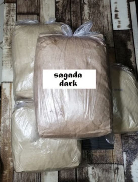 1KILO SAGADA DARK ROAST IN A PAPER BAG & PLASTIC PURE ARABICA WHOLE ...
