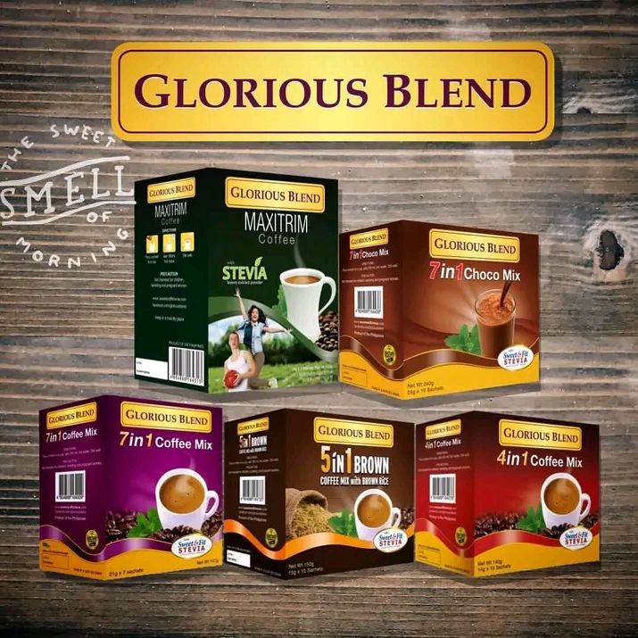 Glorious Blend Coffee Mix And Chocolate Mix | Lazada PH