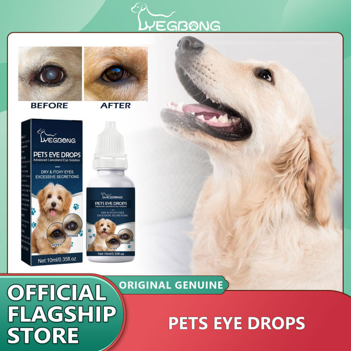 Yegbong Pet Eye Drops Pet To Remove Tear Marks Relieve Eye Itching ...