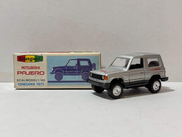 Vintage Diapet Yonezawa Mitsubishi Pajero 1st Gen T-25 1/43 Diecast ...