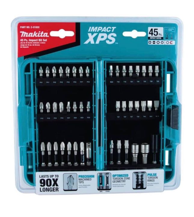 MAKITA IMPACT XPS Impact Bit Set (45-Piece) | Lazada PH