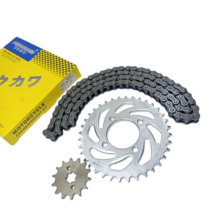 GEAR SET GEAR PAKET SUZUKI SMASH SMASH NEW 428H-104L 36T-14T MERK ...