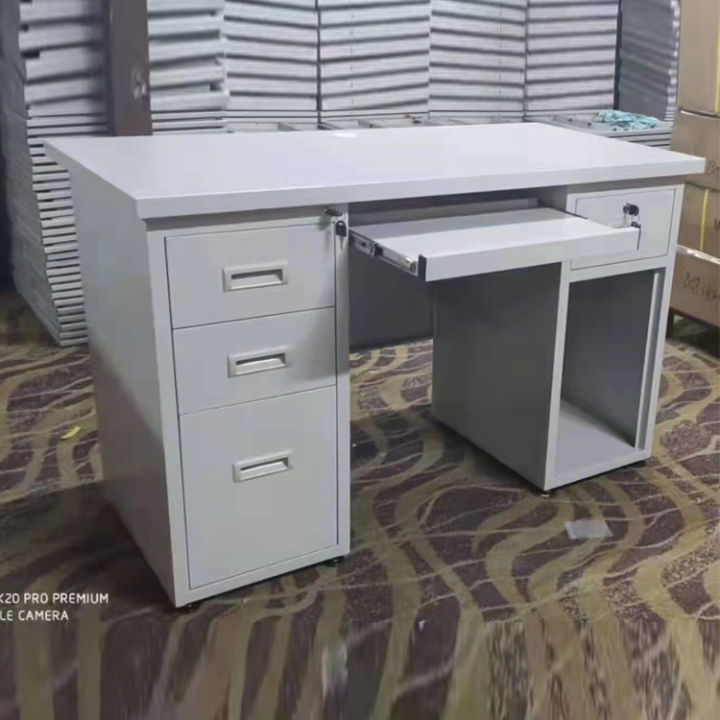 High-Quality Steel Office Desk 1.2m Desktop Computer Desk Iron Sheet 1 ...