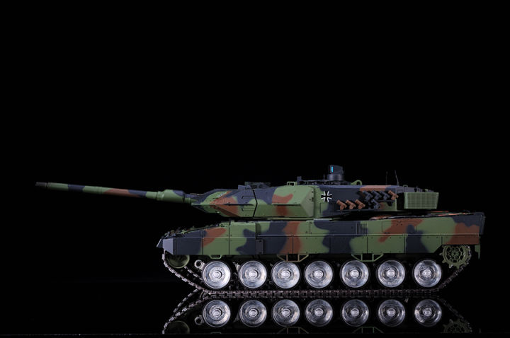 Heng Long LEOPARD 2A6 Battle Rc Tank New Version with Infrared Advanced ...