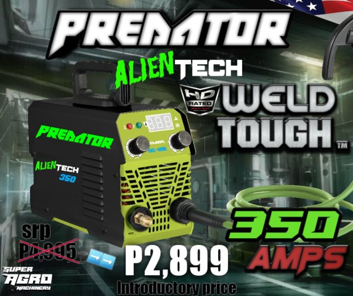 Predator 350Amps Inverter Welding machine (new arrival) with threaded ...