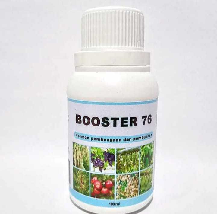PUPUK BOOSTER 76 (100ML.250ML.500ML) penyubur pelebat buah | Lazada ...