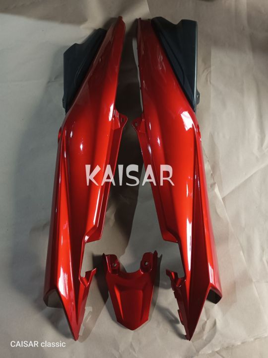 cover body belakang Yamaha Vega ZR warna merah marun | Lazada Indonesia