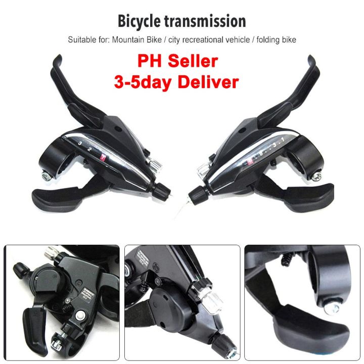 Shimano shifter 7/8/9 speed MTB EF65 combo shifter 3×7/3×8/3×9 speed ...
