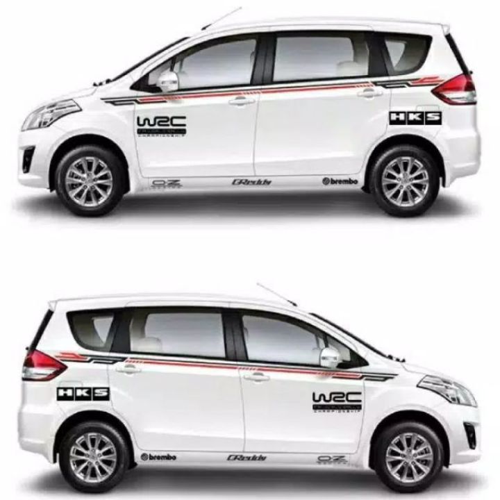 Stiker sticker Mobil Suzuki Ertiga [2 pcs] cutting sticker Suzuki Honda ...