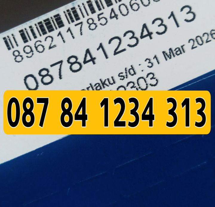 Perdana nomor cantik xl prabayar seri naik 1234 087 84 1234 313 ...