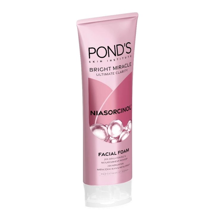 POND'S Bright Miracle Ultimate Clarity Niasorcinol Facial foam 100g ...