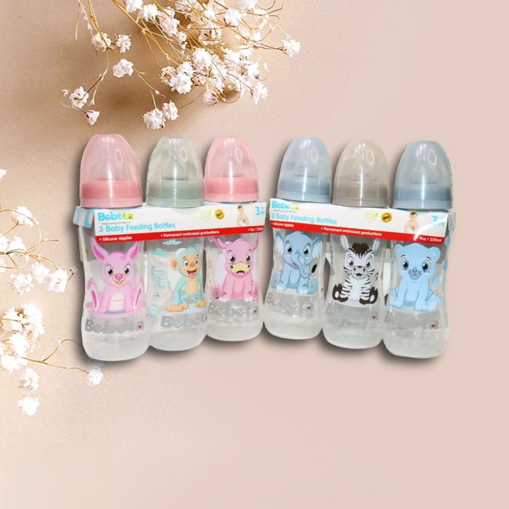Bebeta new color feeding bottles 9oz/250ml | Lazada PH