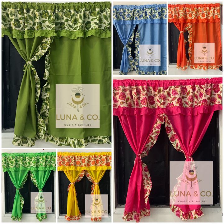 Ira Split Curtain / Biyak 60x50inches | Lazada PH