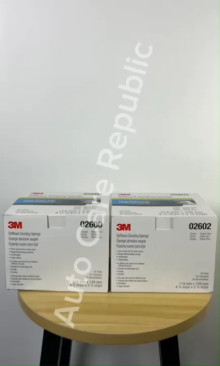 3M Soft Sanding Sponge ฟองน้ำกระดาษทราย 02600 02601 2602 02604 02606 ...