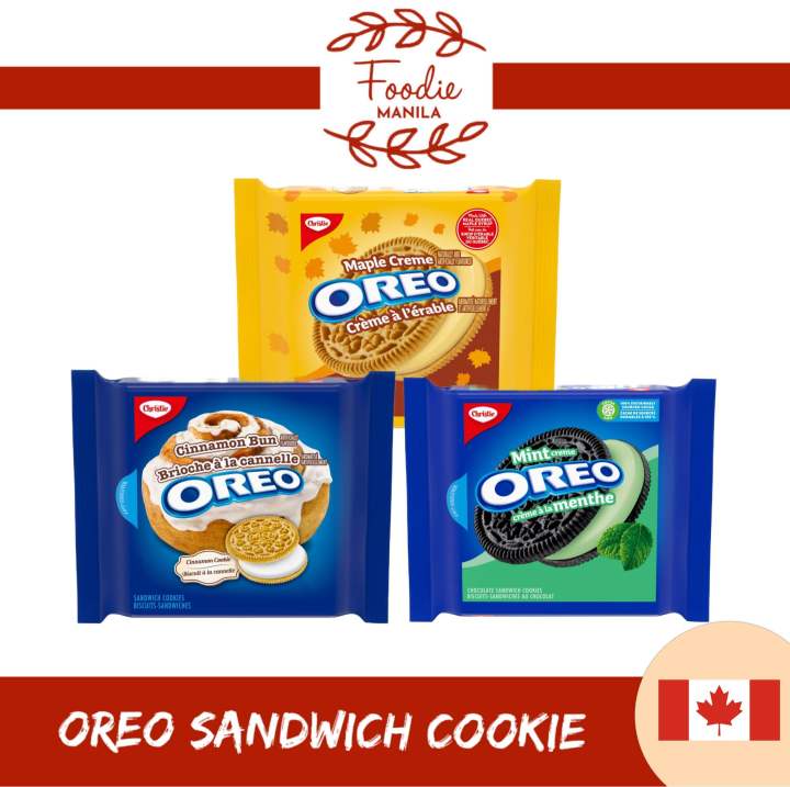 Oreo Maple Mint Cinnamon Bun Sandwich Cookie [Foodie Manila] | Lazada PH