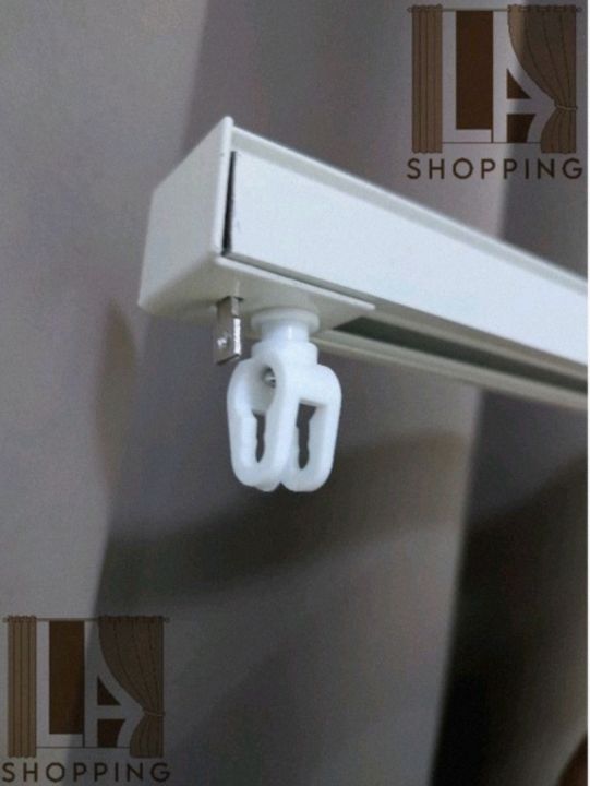 S-FOLD ALUMINUM Curtain Track Rail(Ceiling & Wall Mounted) | Lazada PH