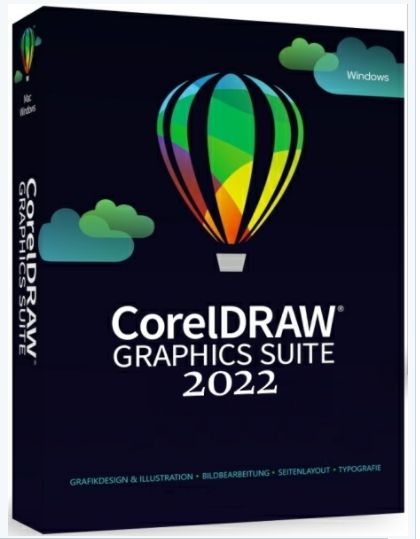 CorelDRAW Graphics Suite 2022 64bit DVD Corel draw graphic suite 2022 ...