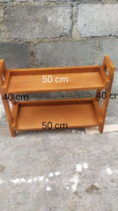 rak kayu mini multifungsi 2 saff,rak kayu murah,rak kayu minimalis 40 x ...