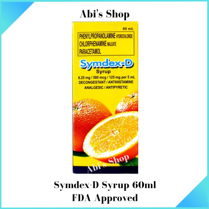 SYMDEX - D Syrup for Kids 60ml Expiry : March 2026 | Lazada PH