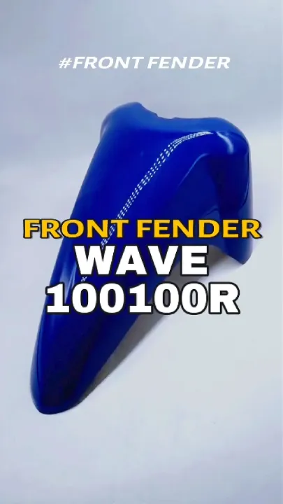 GHANA MOTORCYCLE FAIRINGS FRONT FENDER WAVE 100/100R | Lazada PH